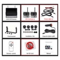 HD 8 Inch AHD Wireless Dual Antenna 4 Channels Car DVR Monitor 1080P ...