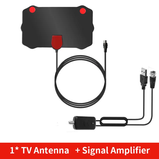 HD 8K 4K 1080P Indoor Digital TV Antenna 25DB HDTV Antena DVB-T DVB-T2 ...