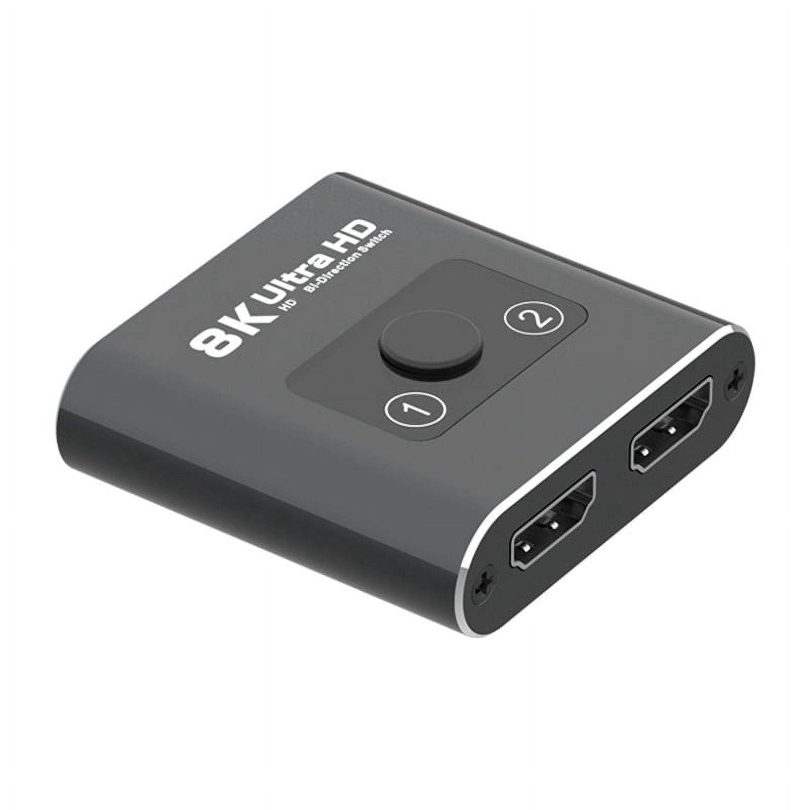 HD 8K 60Hz Bi-Direction Switch 1 in 2 Out -Compatible Splitter Video ...