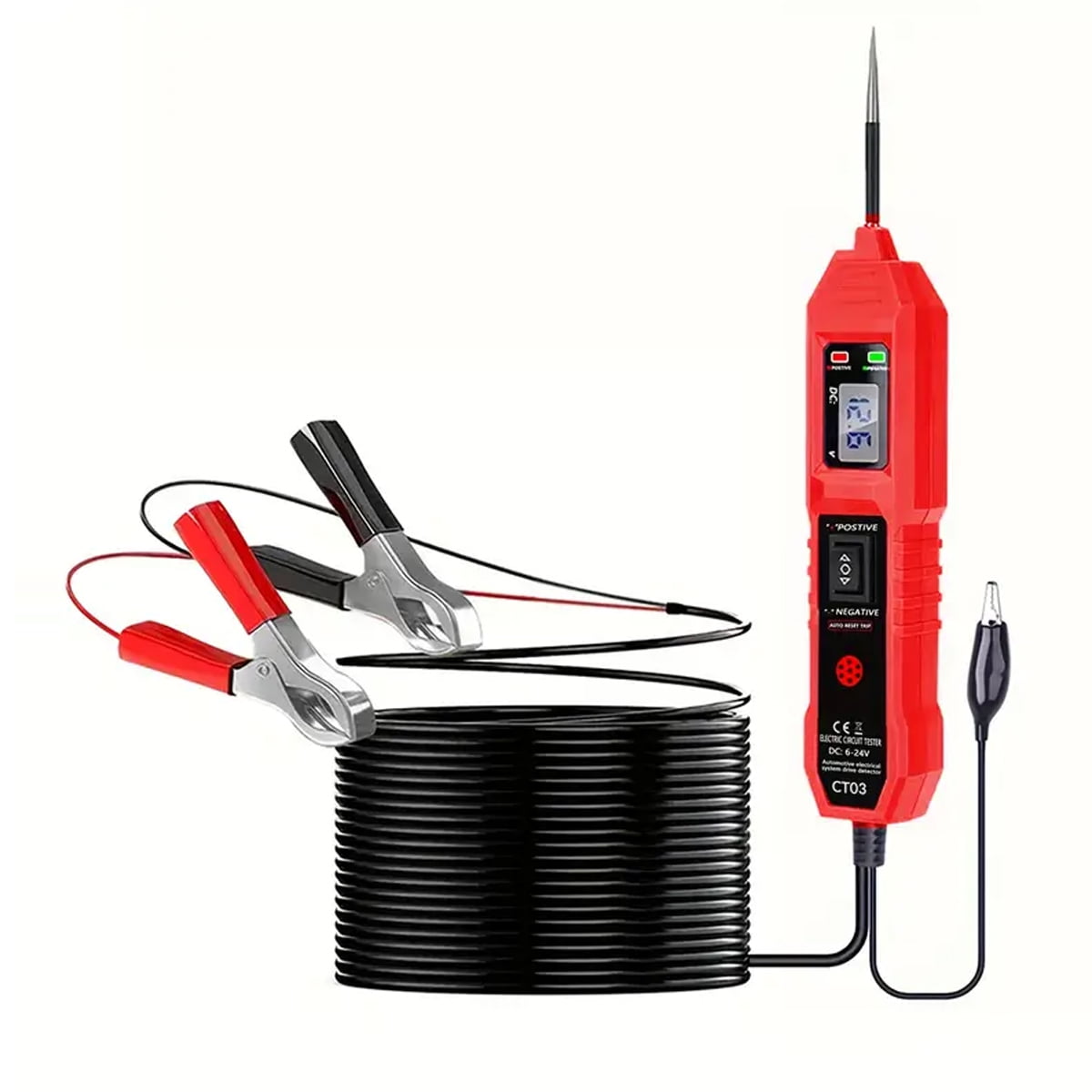 HD AUTO Power Circuit Probe Tester, 3.5V-36V DC Test Light Short ...