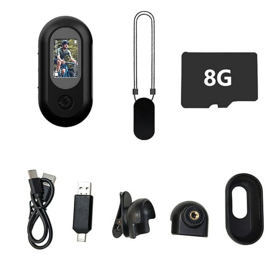 HD Action Camera, 1080P Thumb Wearable Camera with Screen, Magnetic ...