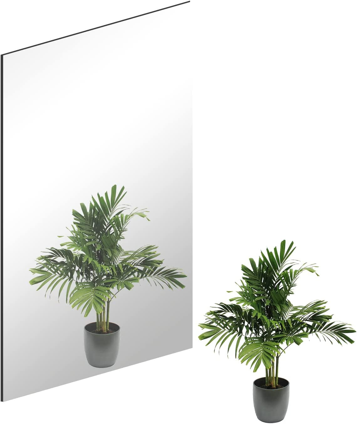 HD Adhesive Wall Mirrors Glass Decorative Mirror Large Self-Adhesive ...