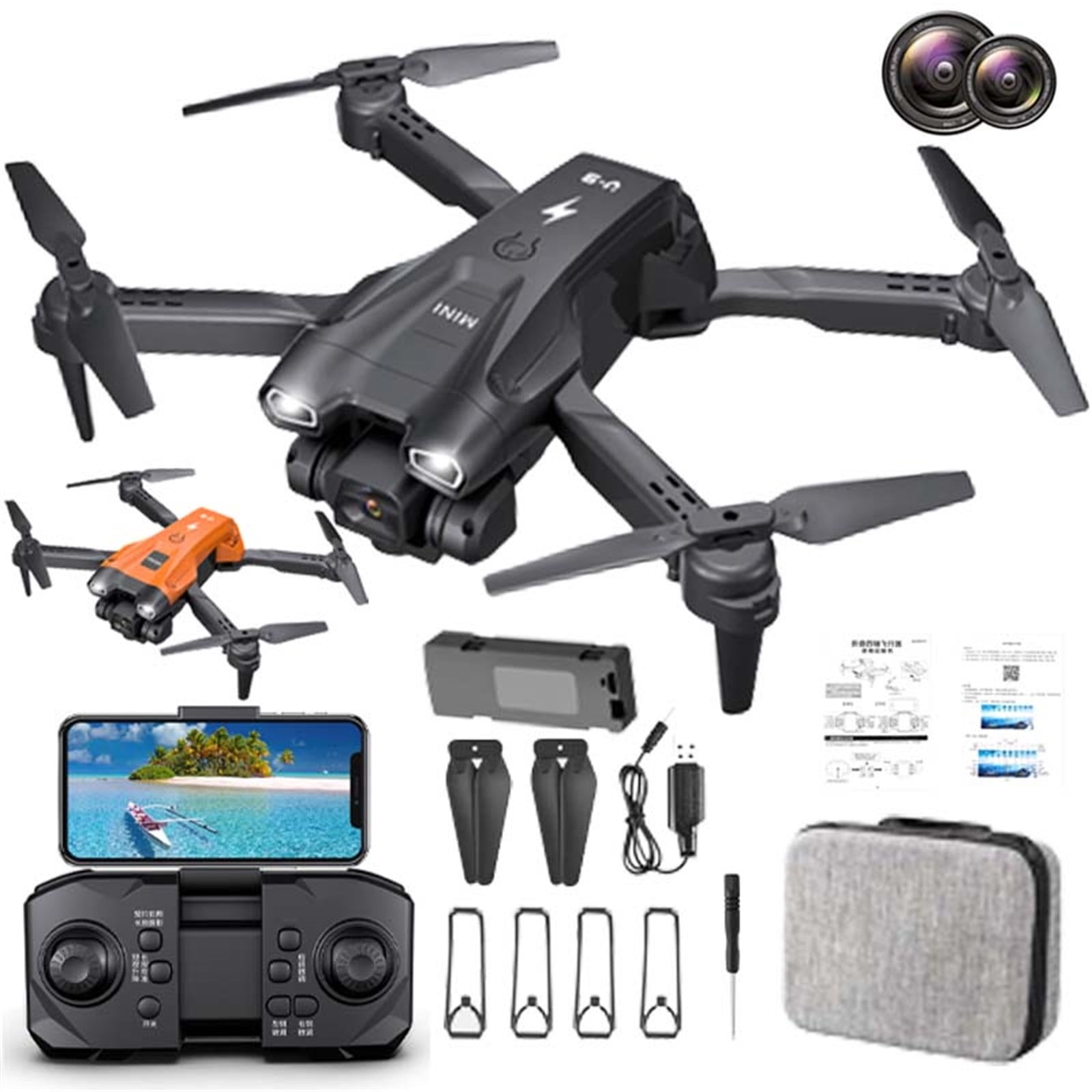 HD Aerial Photography Drone, 4K Camera, Stable Flight, Portable Design ...