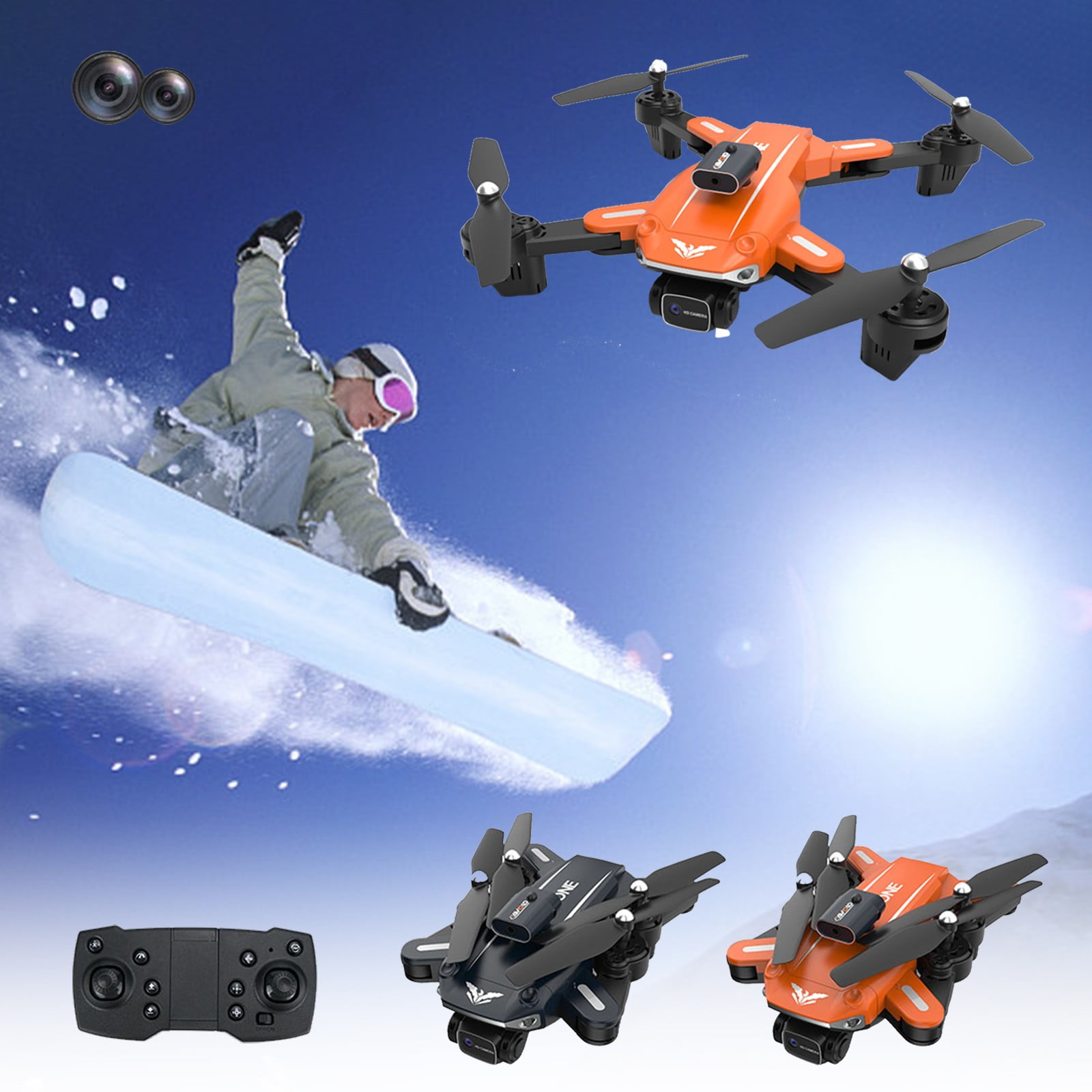 HD Aerial Photography Drone, Quadcopter, 4K Camera, 6-Axis ...