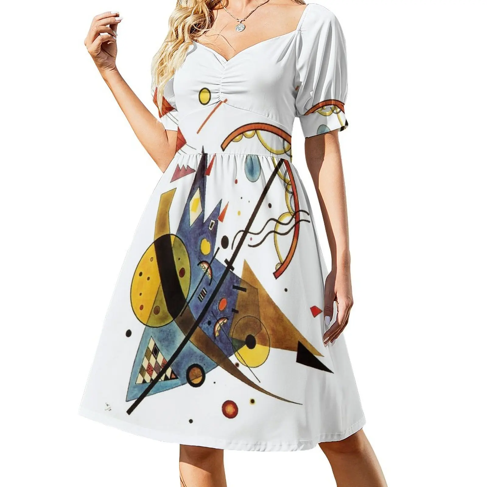 HD. Arch in Point by Wassily Kandinsky Sleeveless Dress Dance dresses ...