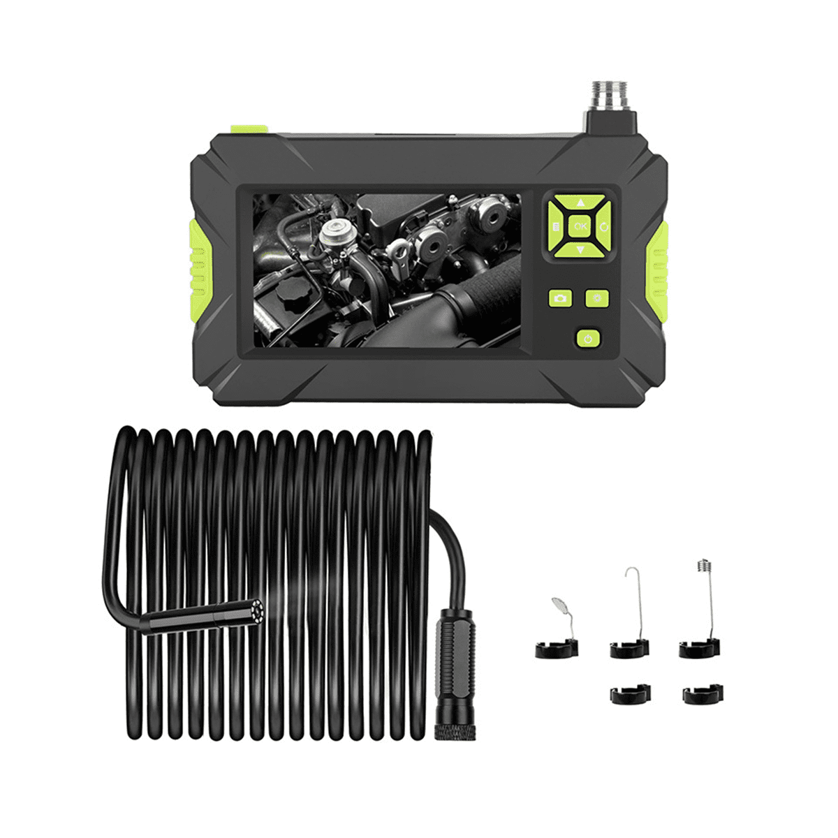 HD Borescope with LED Light 8Mm Lens Pipeline Camera Visual Inspection ...