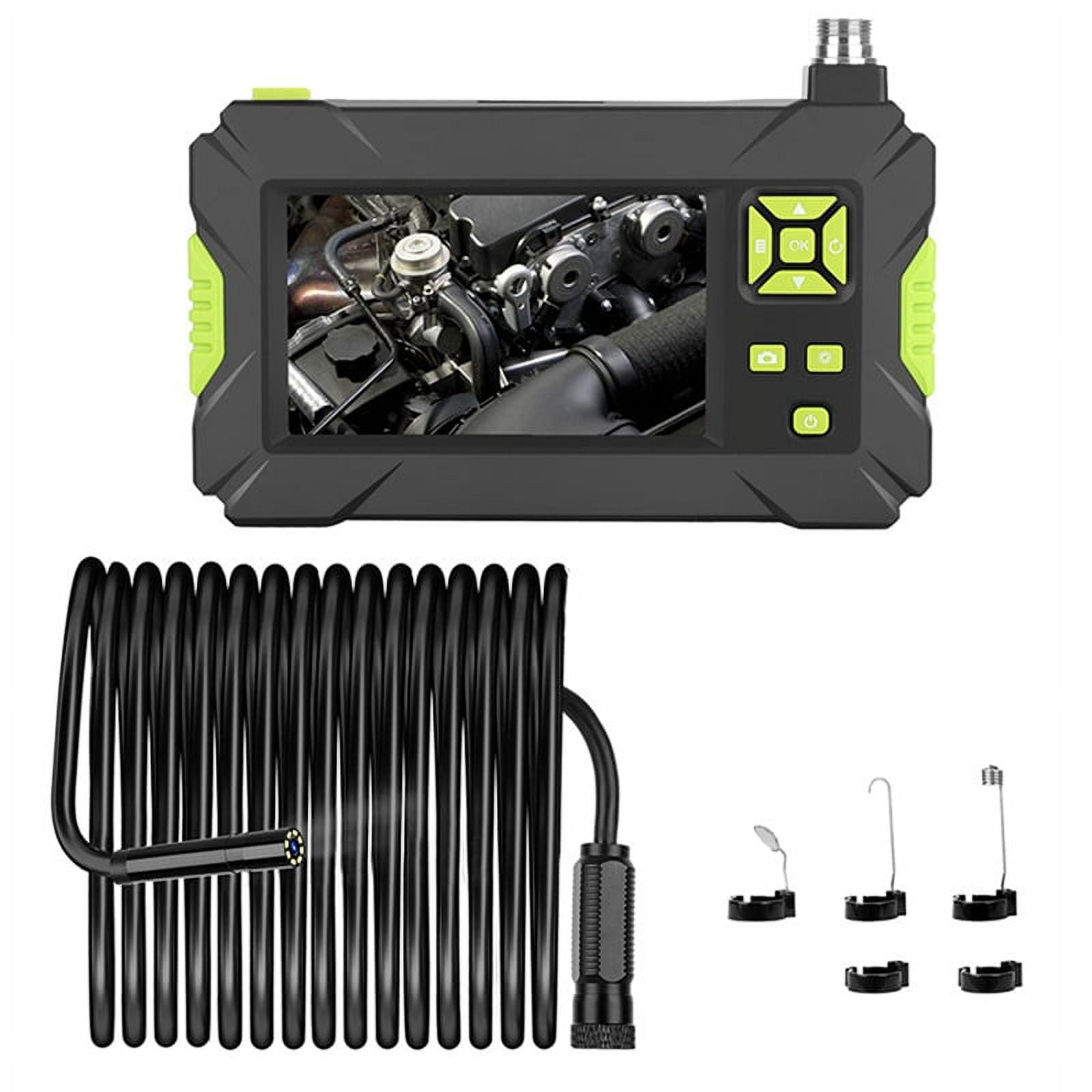 HD Borescope with LED Light 8Mm Lens Pipeline Camera Visual Inspection ...