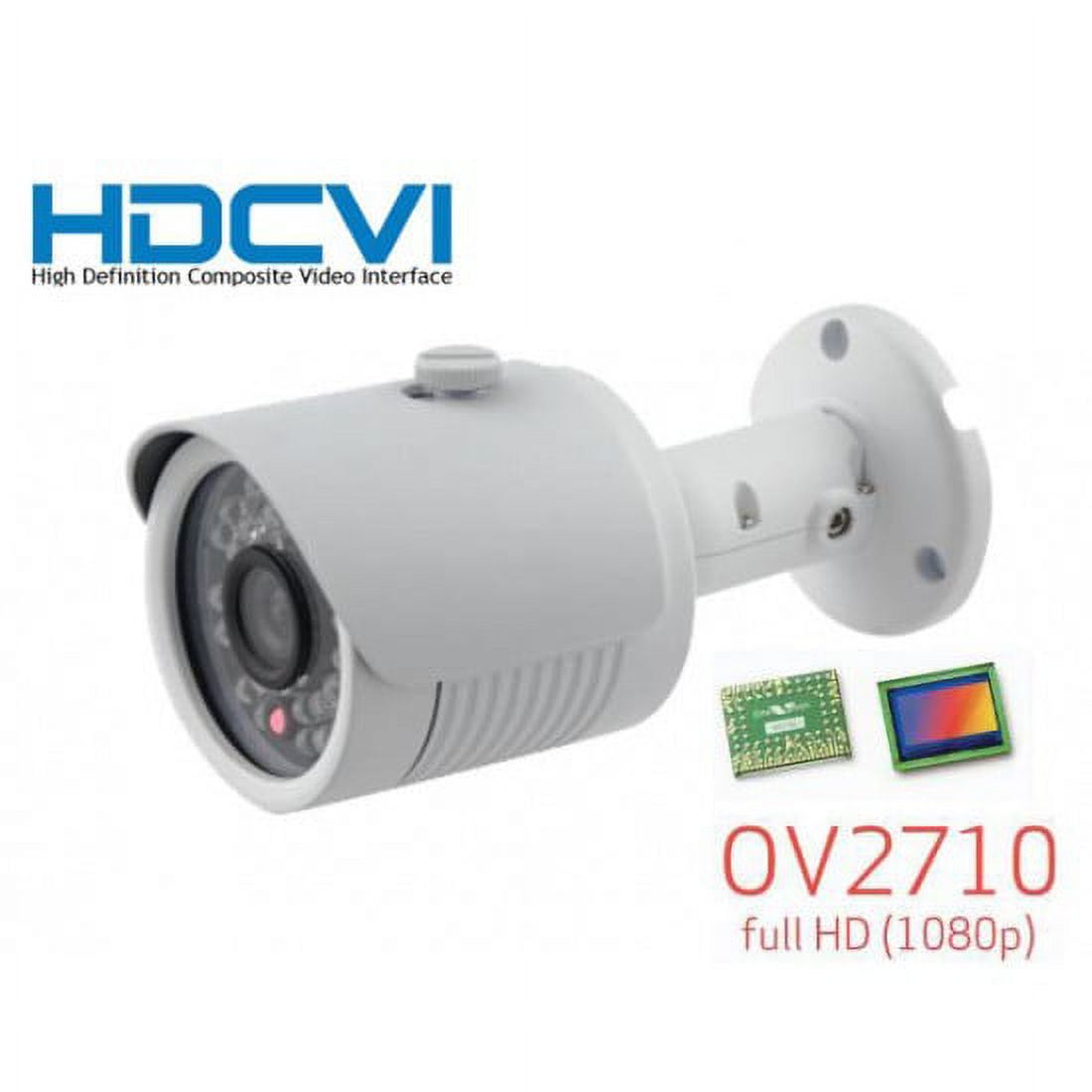 HD-CVI CCTV Outdoor Bullet IR Security Camera, HD 1080P Image 30 Leds 3 ...