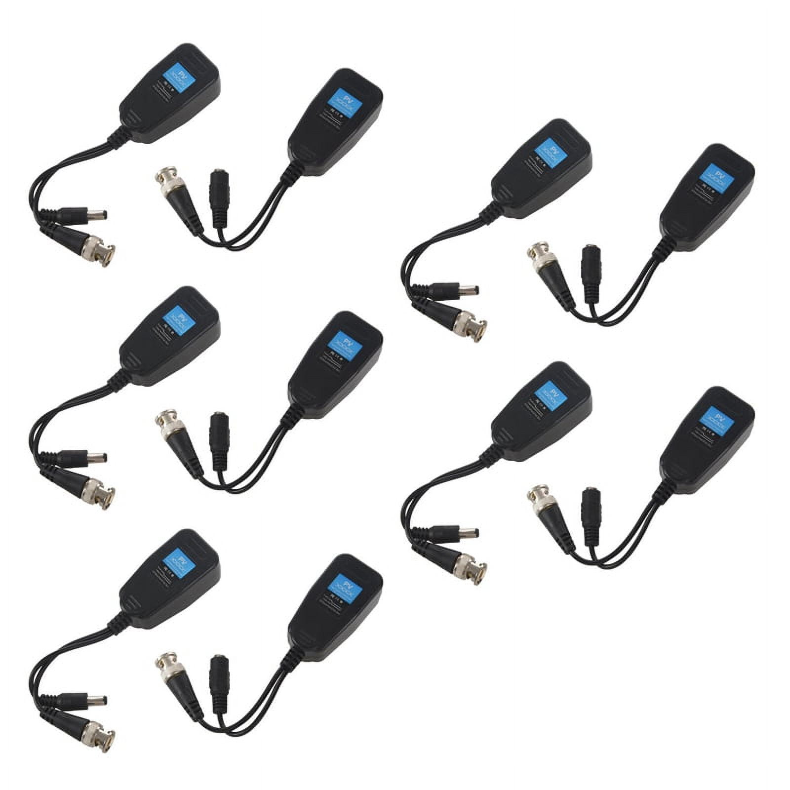 HD-CVI/TVI/AHD Passive Video Balun with Power Connector and RJ45 CAT5 ...