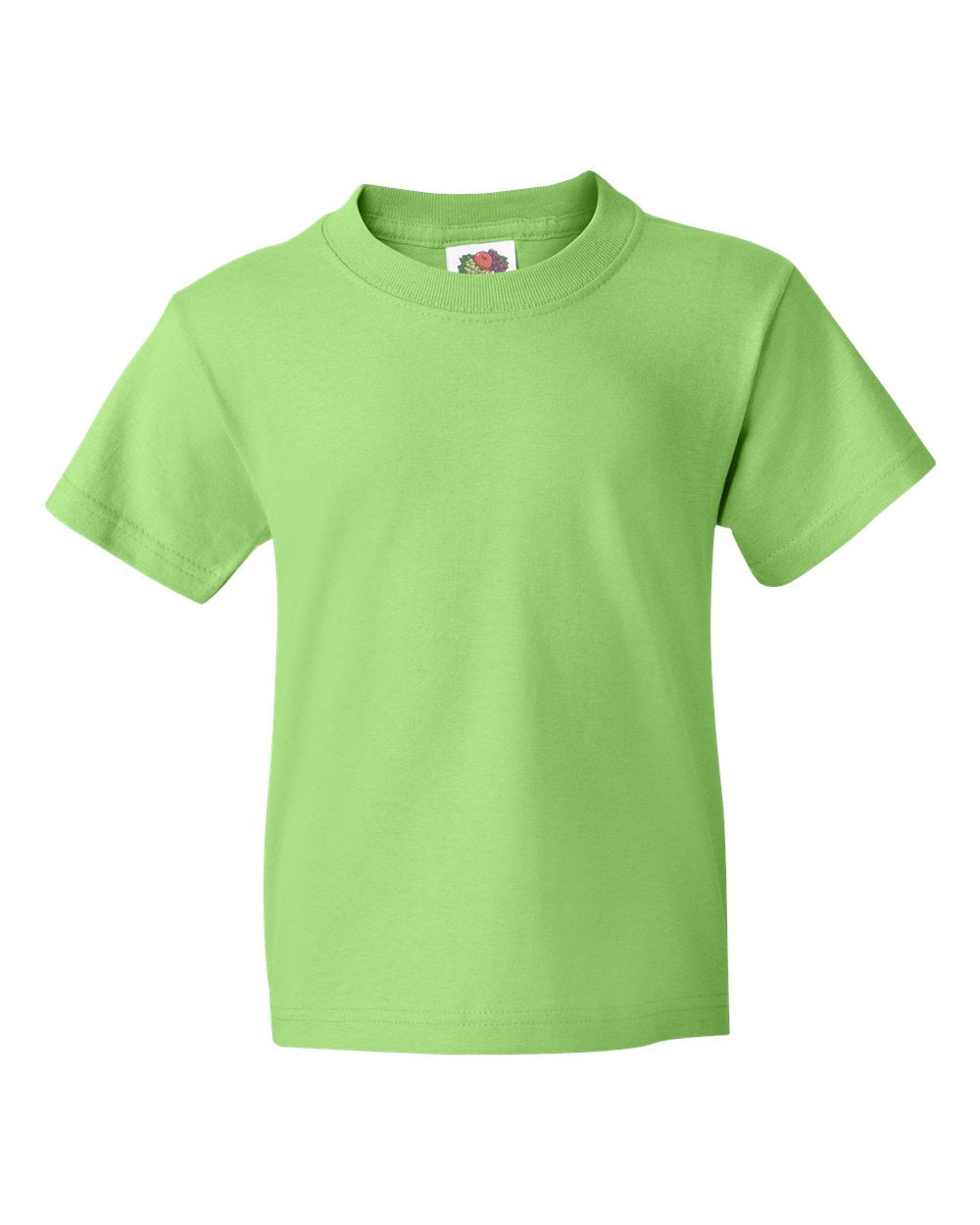 Couver Cotton Youth Girls Boys Short Sleeve T-Shirts Top, Kiwi, Small ...