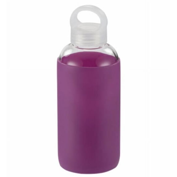 HD Designs Outdoors Glass Bottle w/Sleeve & Loop - Purple 18 fl. oz ...