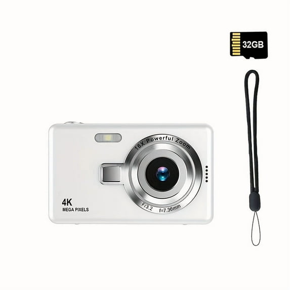 HD Digital Camera with Auto Focus, Easy Operation, Photo & Video ...