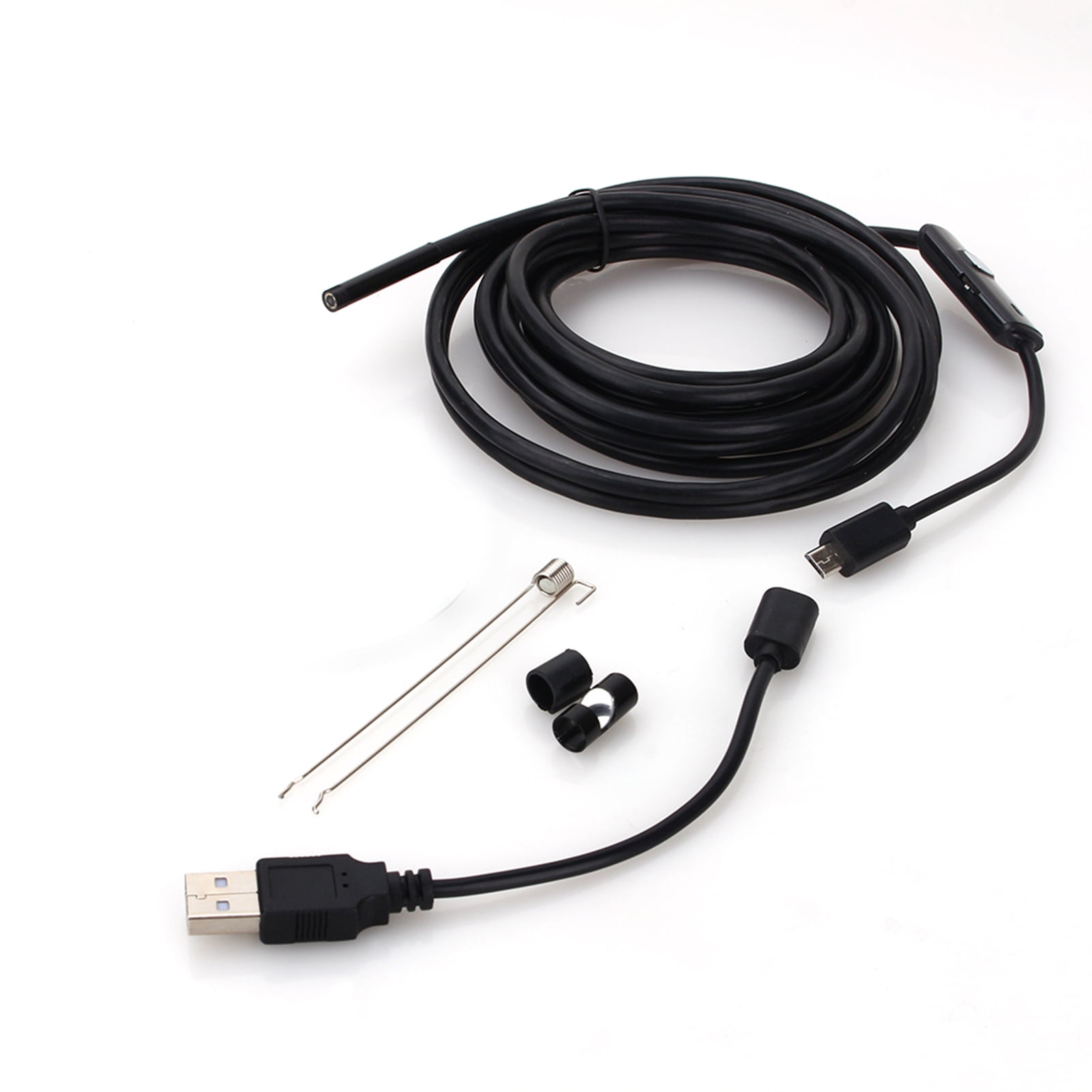 HD Endoscope 3.5m Length 5.5mm Diameter Borescope Inspection Camera for ...