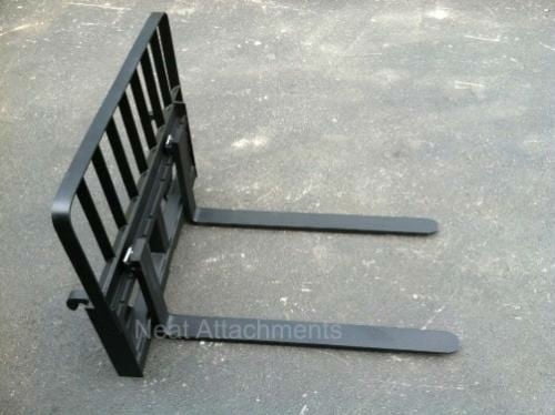 HD Euro Global Pallet Forks 1.1/4" x 4" x 48" 4000 lbs - Walmart ...