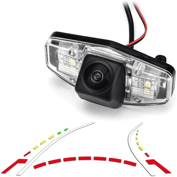 HD Fisheye Vehicle Car Rear View Camera Fixed Parking Line Night Vision ...