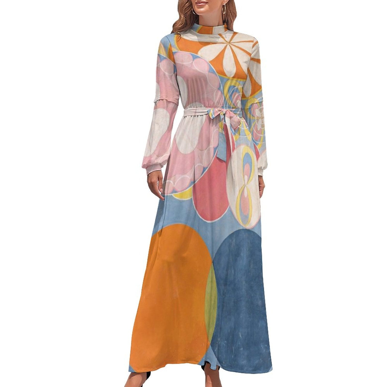 HD Grupp IV nr 2 by Hilma af Klint 1907 HIGH DEFINITION Long Dress ...