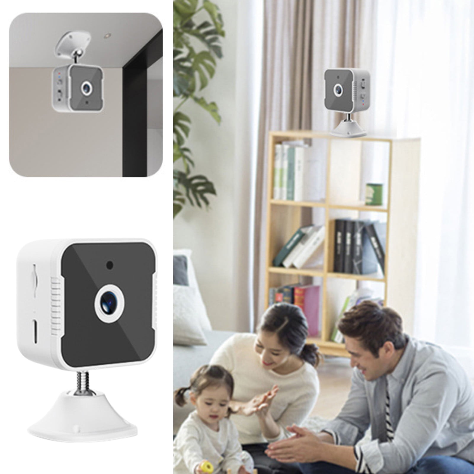 HD Indoor Security Camera, Wireless Smart Home Monitor, 300w Night ...