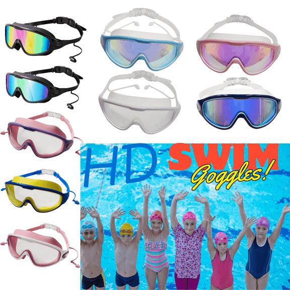 CQCYD under $5 Children'sSwim Goggles, Children'sSwimming Goggles Anti ...