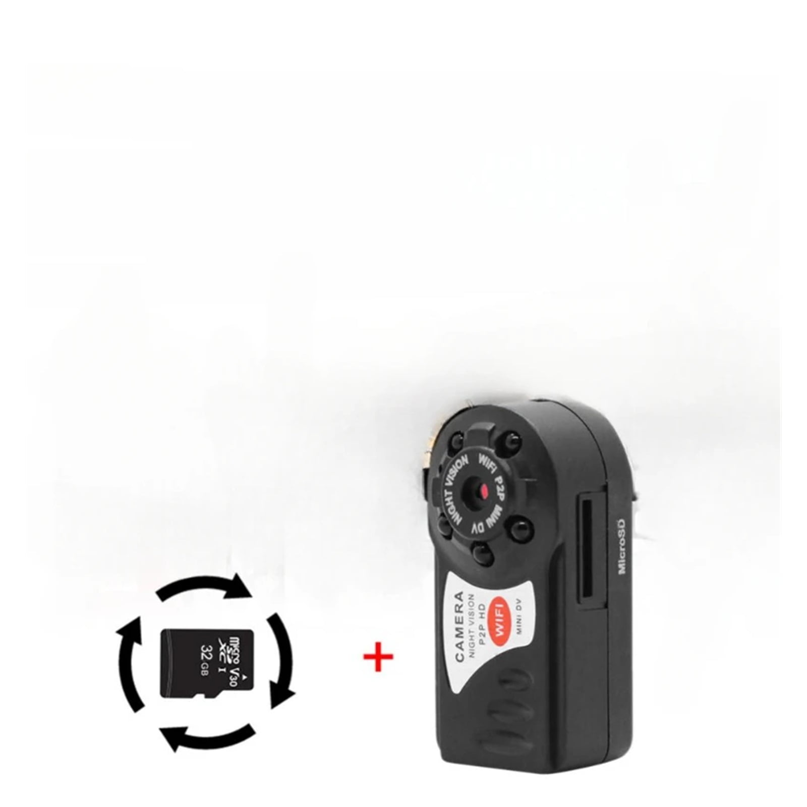 HD Mini Body Camera 1080P Security Pocket Night Vision Motion Activated ...