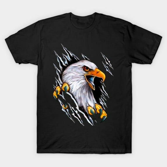 HD Motorcycle Rider Eagle Rider Funny Biker Retro Vintage Art Graphic ...