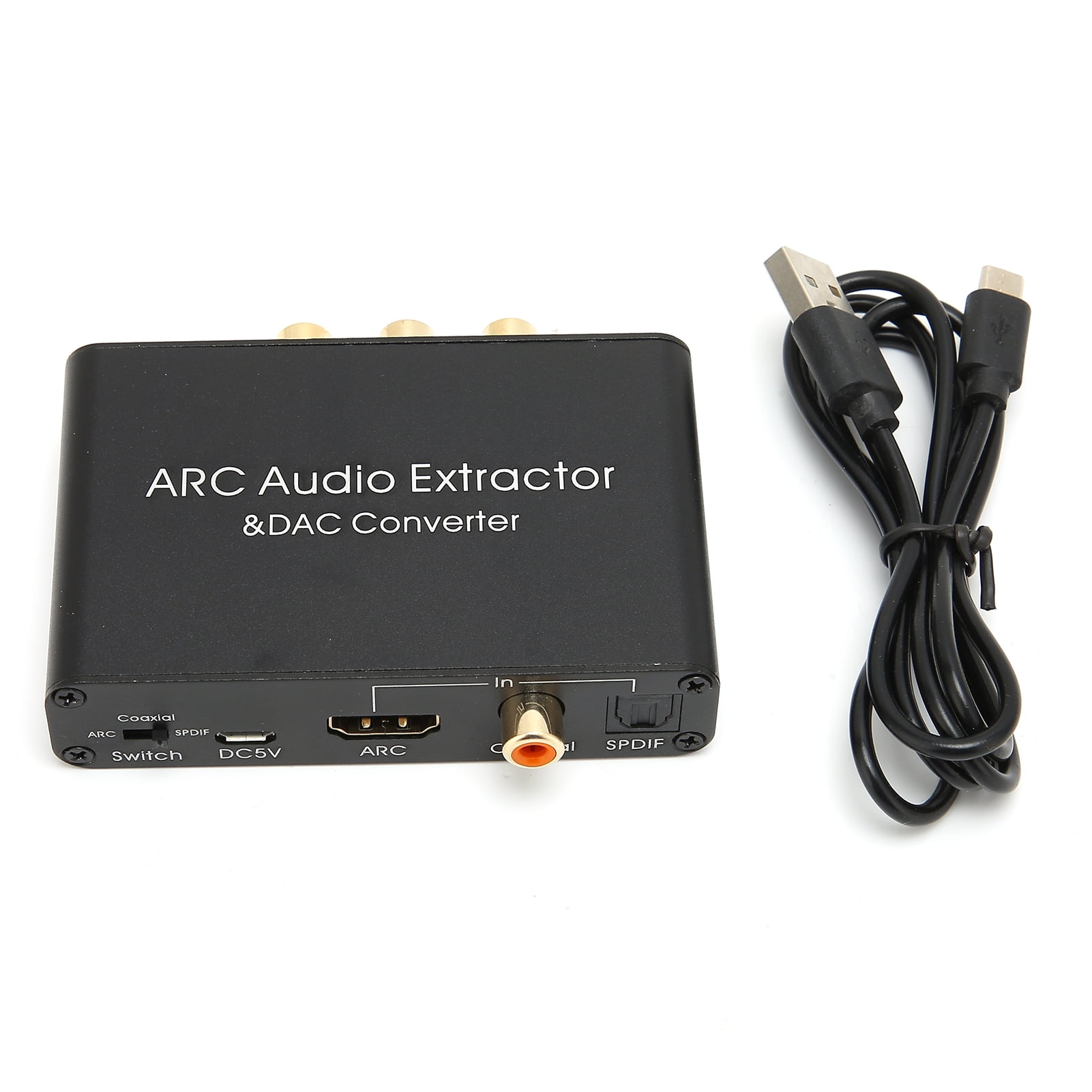 HD Multimedia Interface ARC Extractor Digital to Analog Audio DAC ...