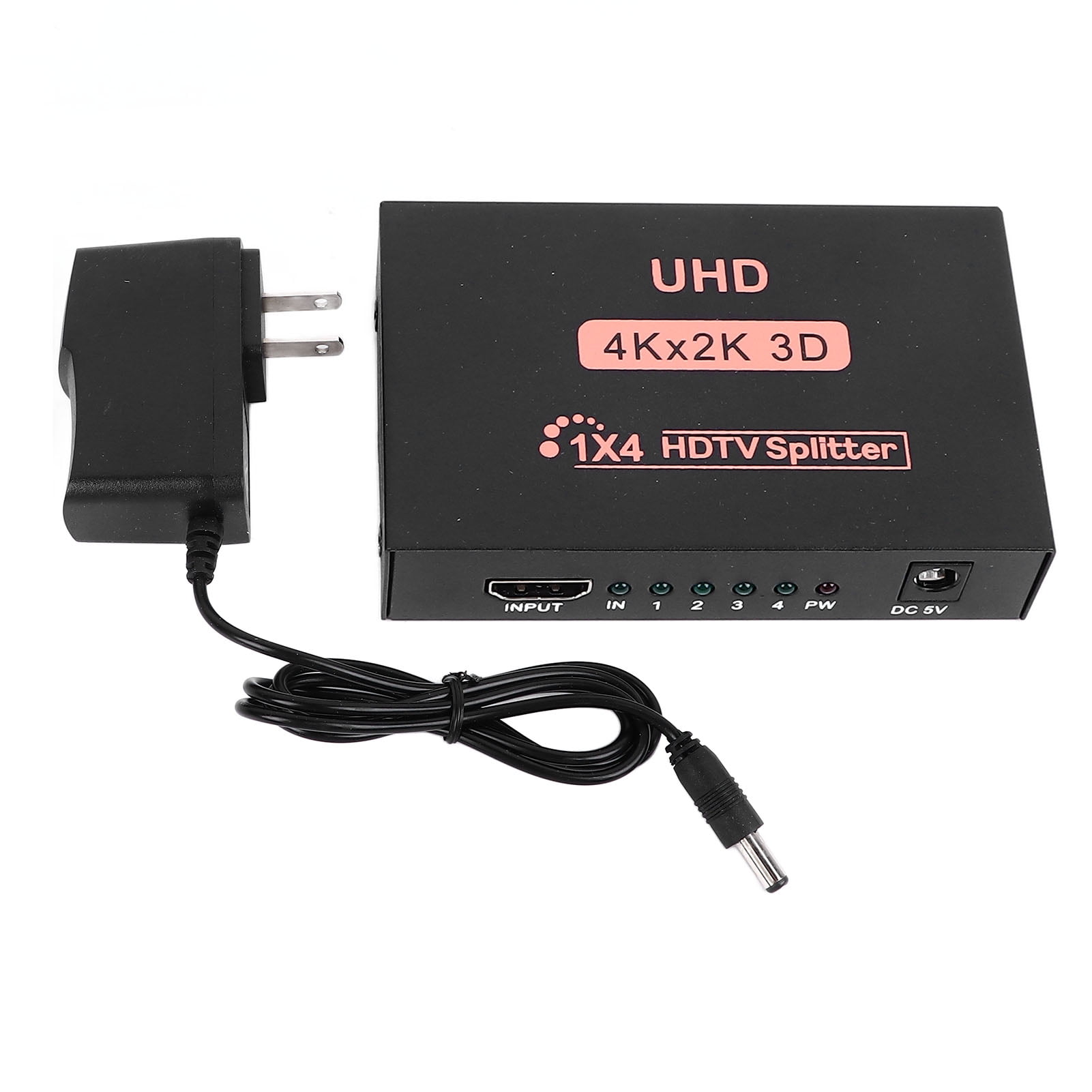 HD Multimedia Interface Splitter 1 in 4 Out 4K HD Multimedia Interface ...