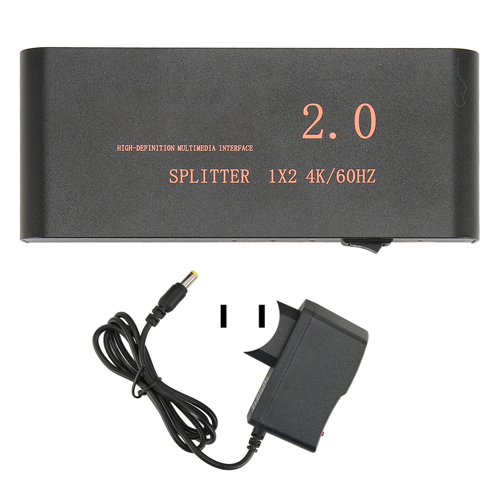HD Multimedia Interface Splitter 1x2 1 in 2 Out 4K 60Hz 18.2Gbps HD ...