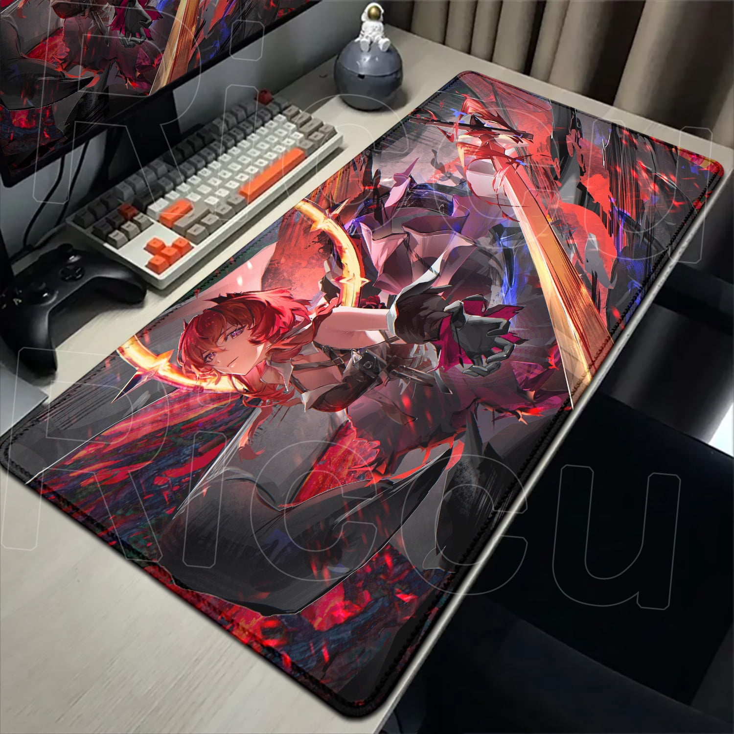 HD Printing Arknights Endfield Mouse Pad Anime Laevatein Mousepad Gamer ...
