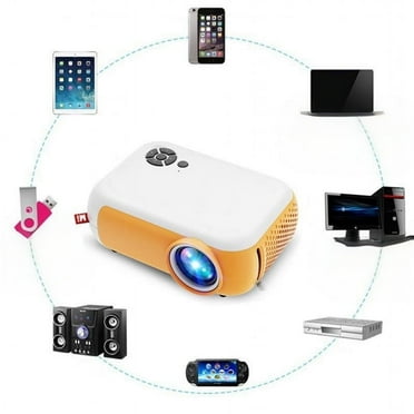 Impecca HD Projector 720p LED with Bluetooth, 180-inch Screen, 50,000 ...