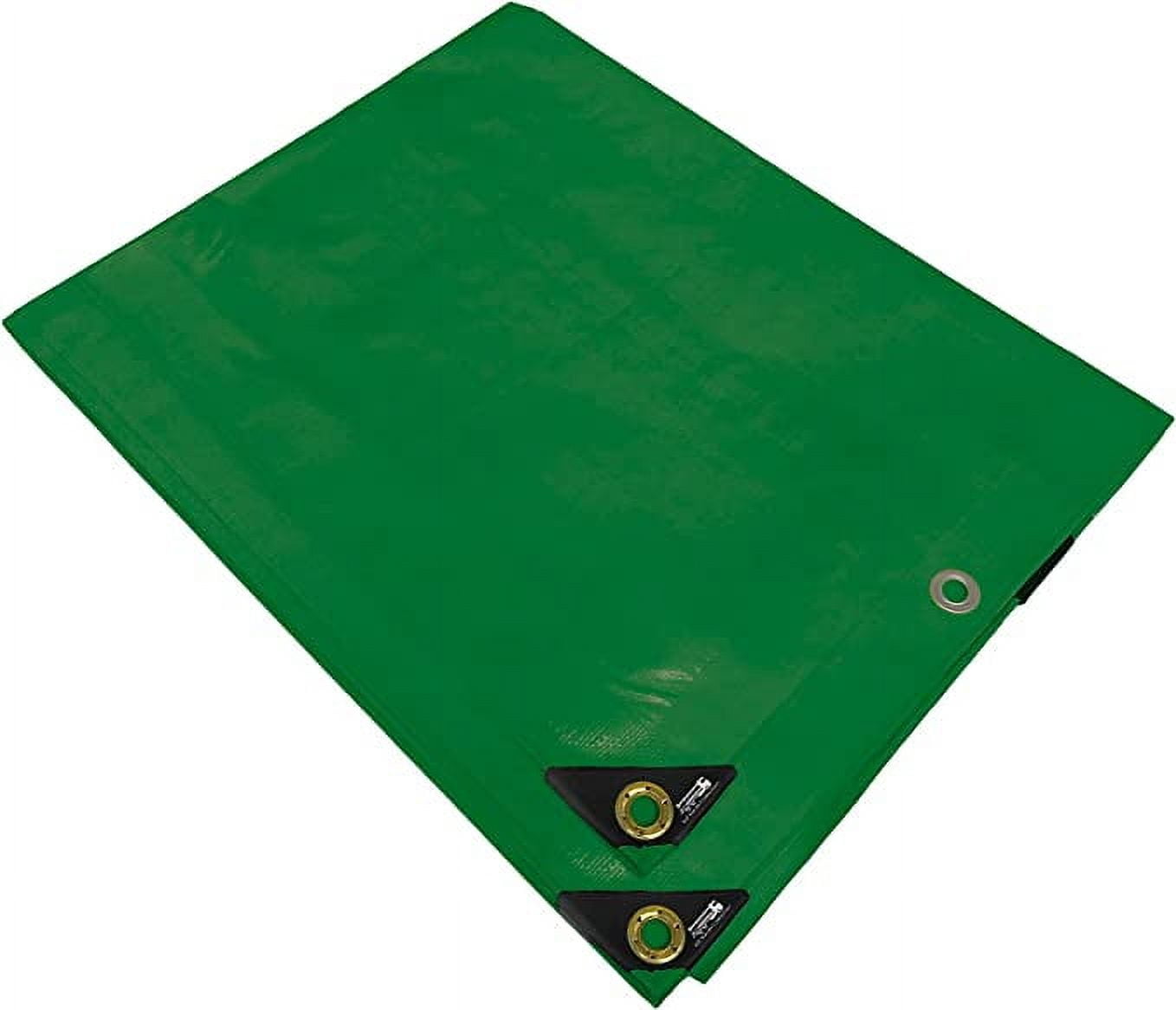 HD Reinforced 12 Mil Waterproof Premium Tarp (Green) (6'x8') - Walmart.com
