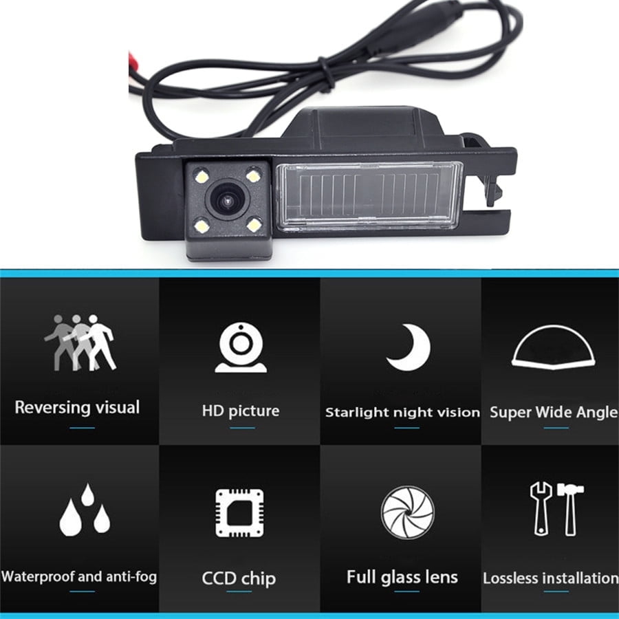 HD Reverse Fisheye Lens Car Rear Vew Camera For Opel Astra H J Corsa D ...