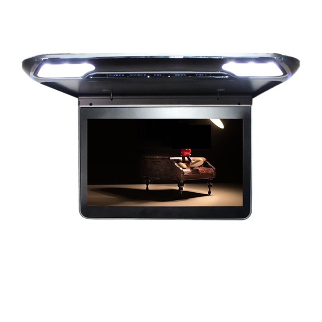 HD Screen 11 Inch Car Video Players 1080P Auto Ceiling TV Roof Mount ...