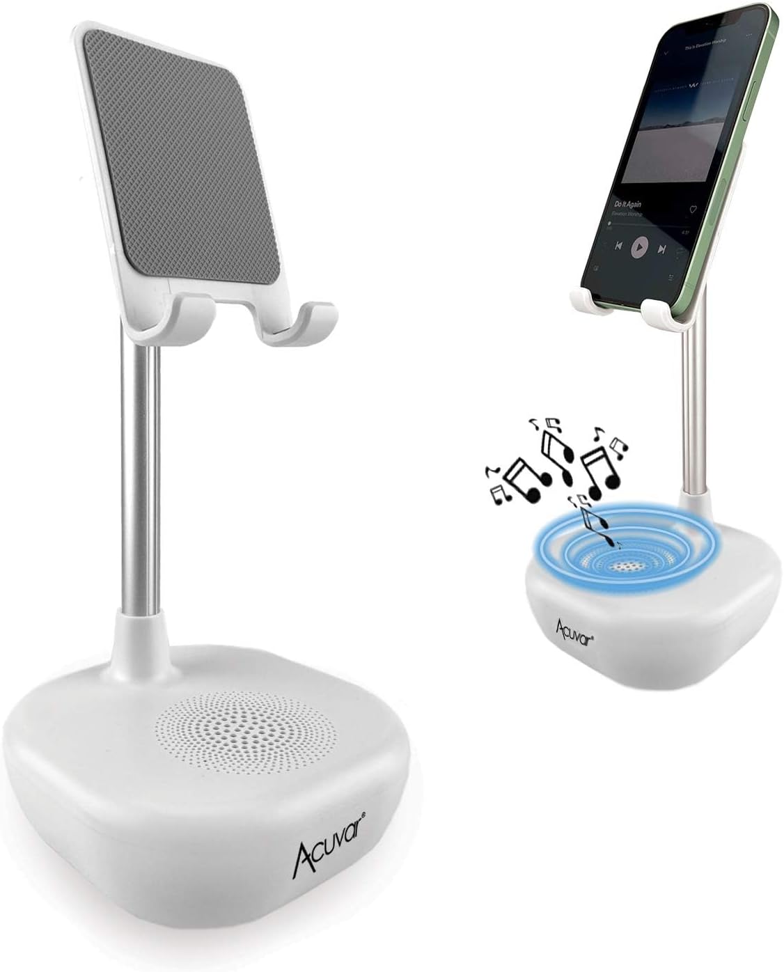 HD Sound Bluetooth Wireless Speaker with Adjustable Phone and Tablet ...