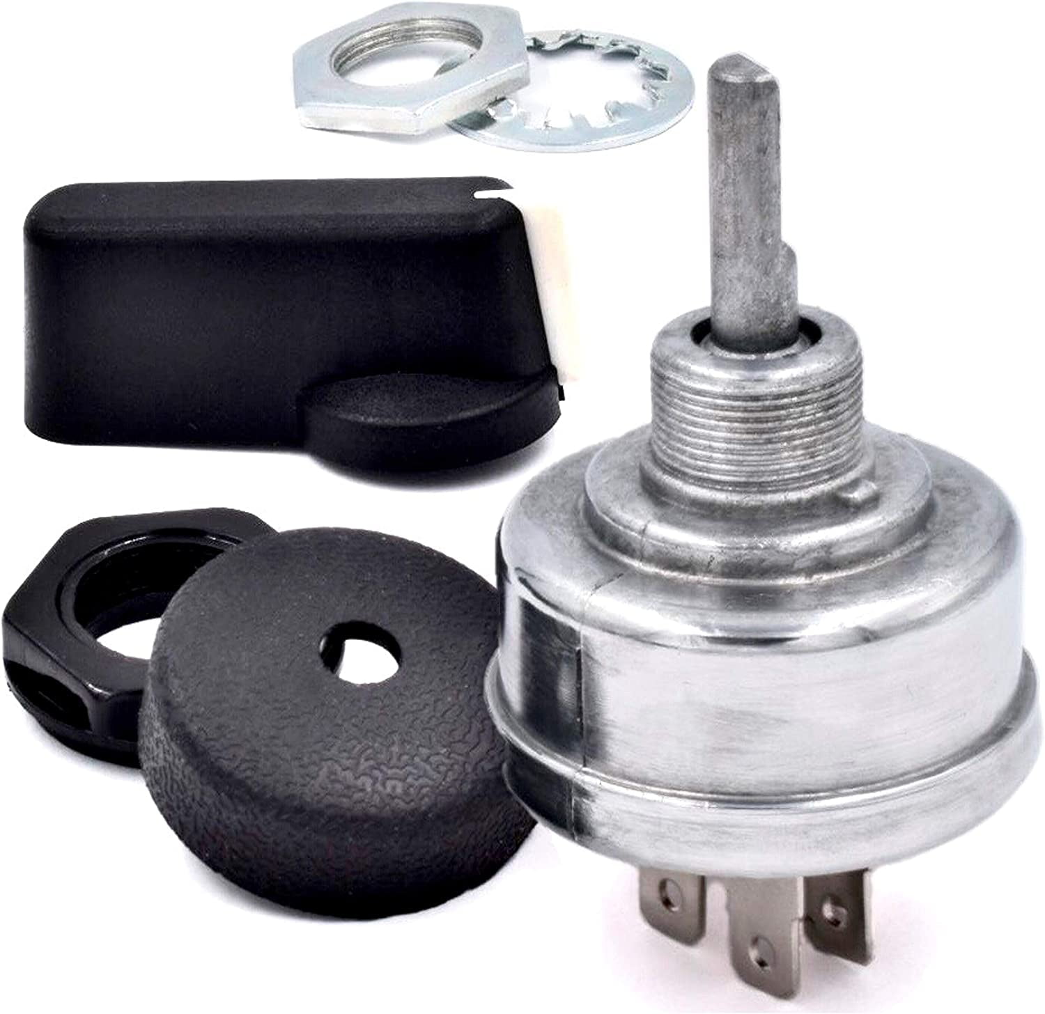 HD Switch Welder Starter Ignition Switch - 4 Position replaces Miller 207110 and 207073 Includes ...