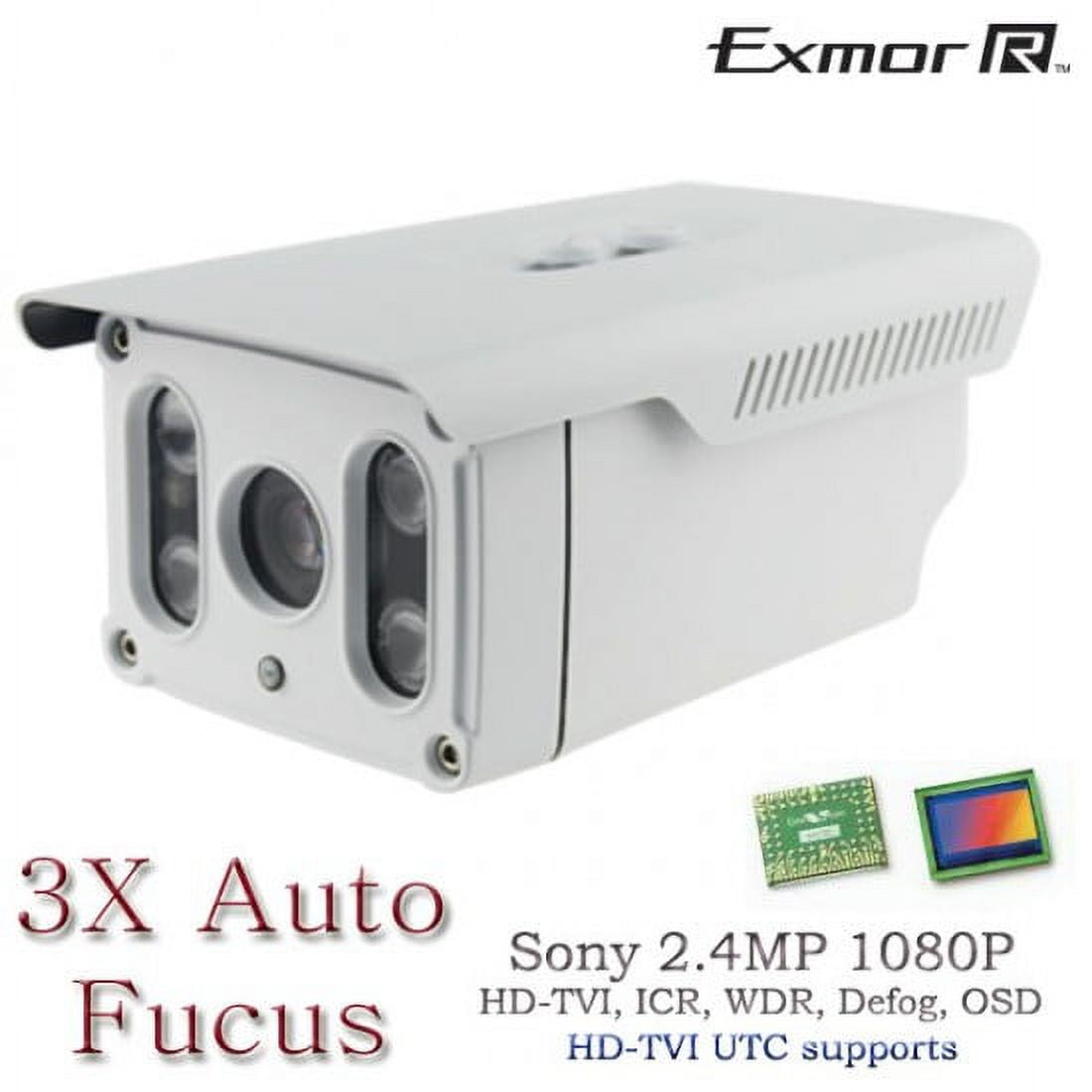 HD TVI Long Range IR Bullet Night Vision CCTV Security Camera range ...