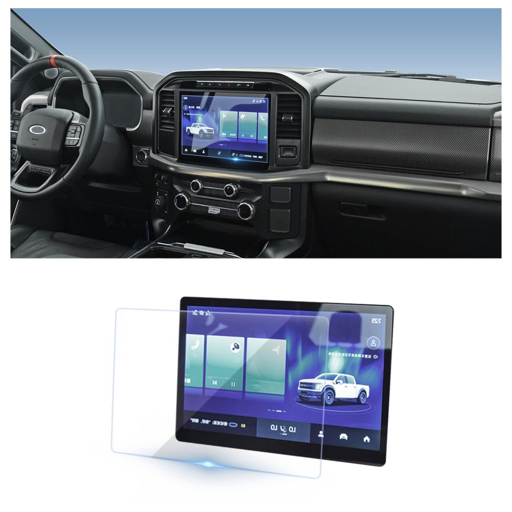 HD Tempered Glass Screen GP27 Protecter Compatible with Ford 2021-2023 ...