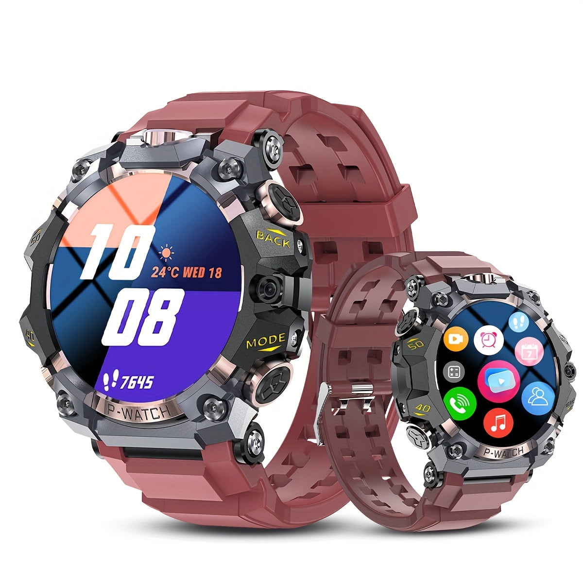 HD Touch Screen Smartwatch - 4G Call, 200W+800W Camera, Video Call, GPS ...