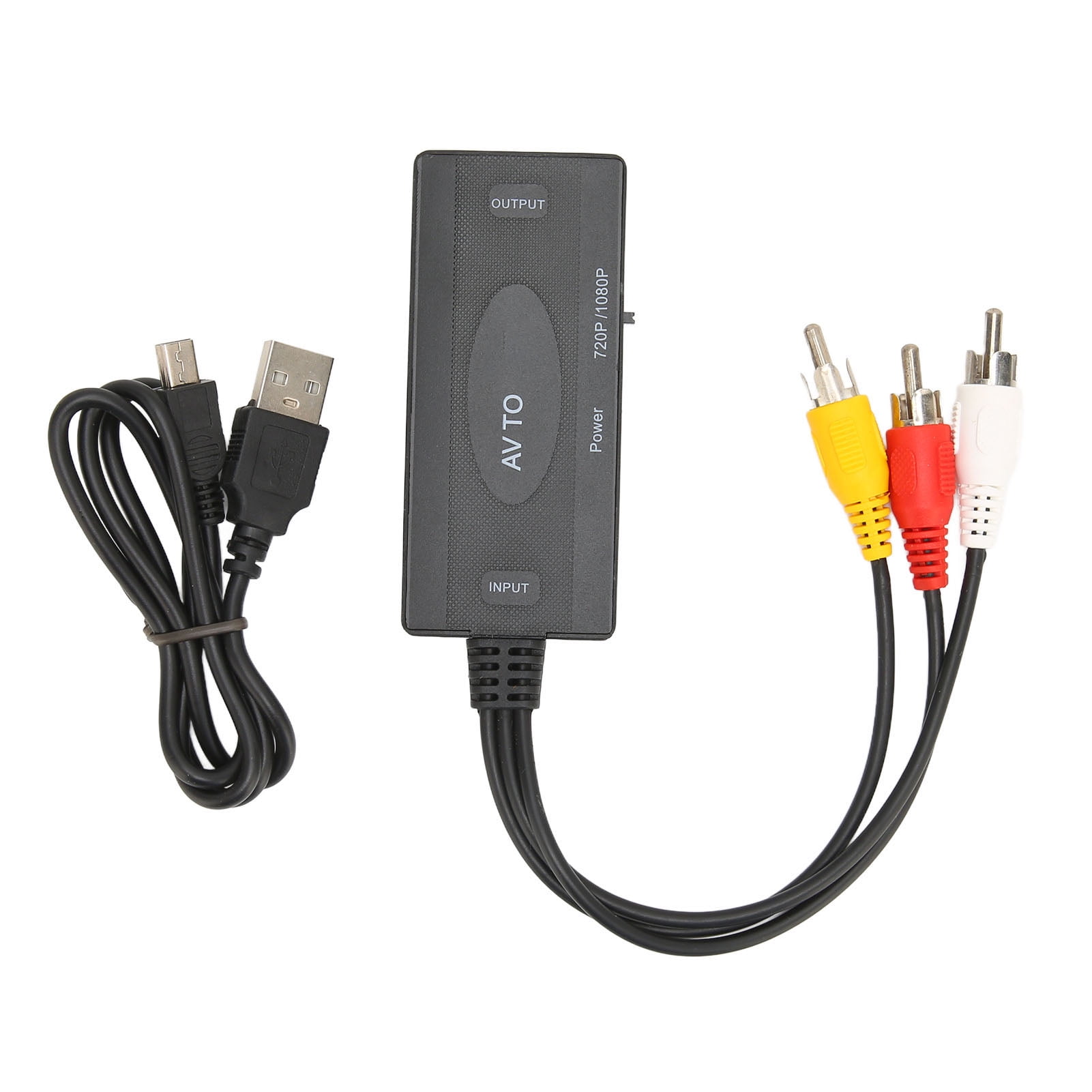 HD Video Converter Box RCA and AV and Composite to HD Multimedia ...