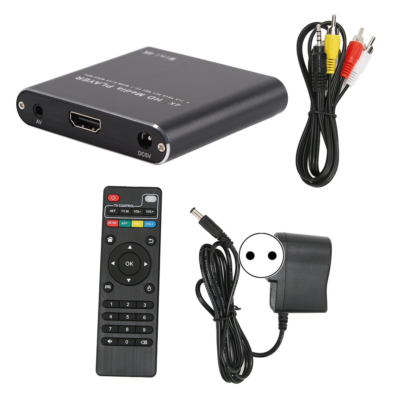 HD Video Player 4K High Resolution Mini Streaming Media Player for HD ...