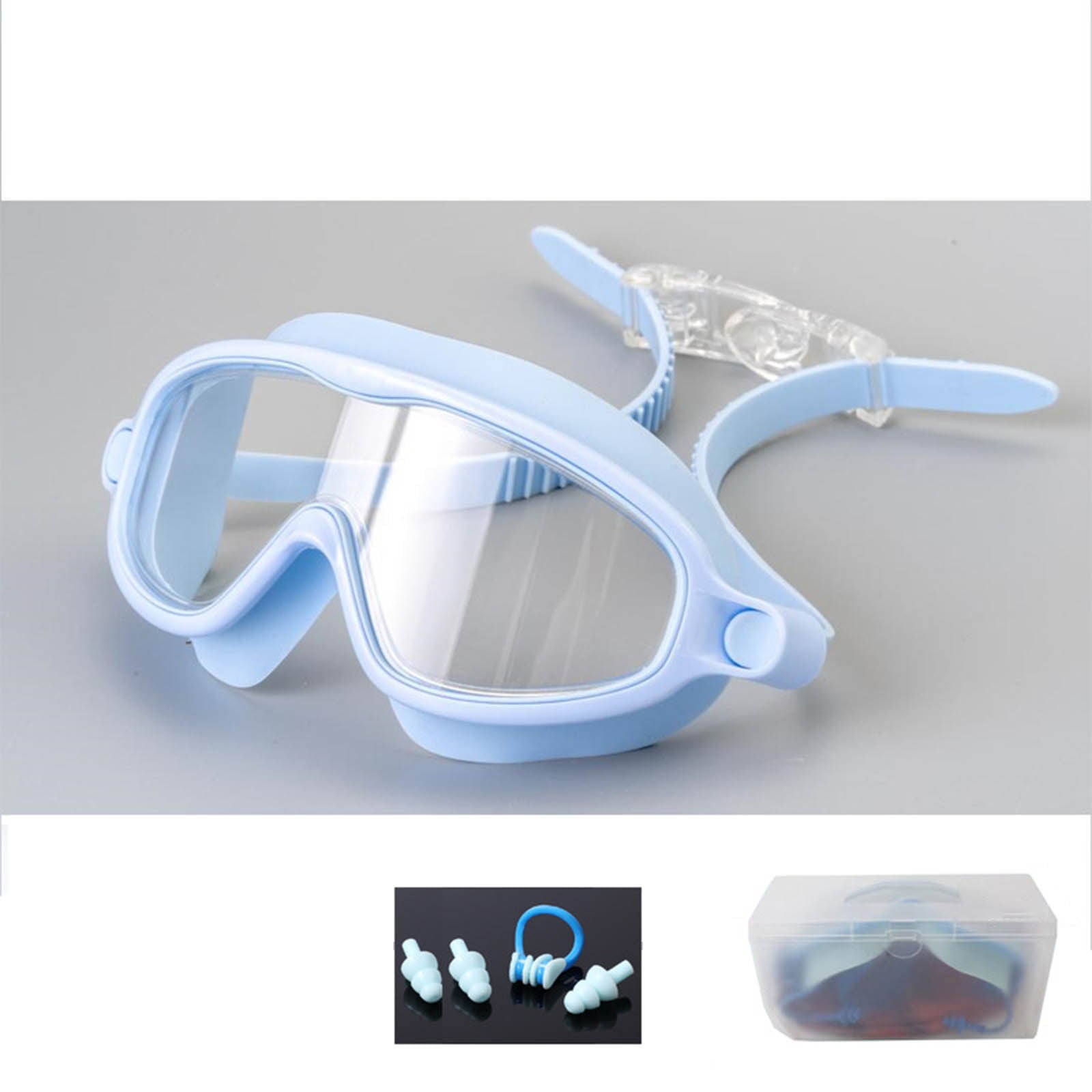 HD Vision Swim Goggles, Anti-Fog Design, Large Frame + Secure Straps ...
