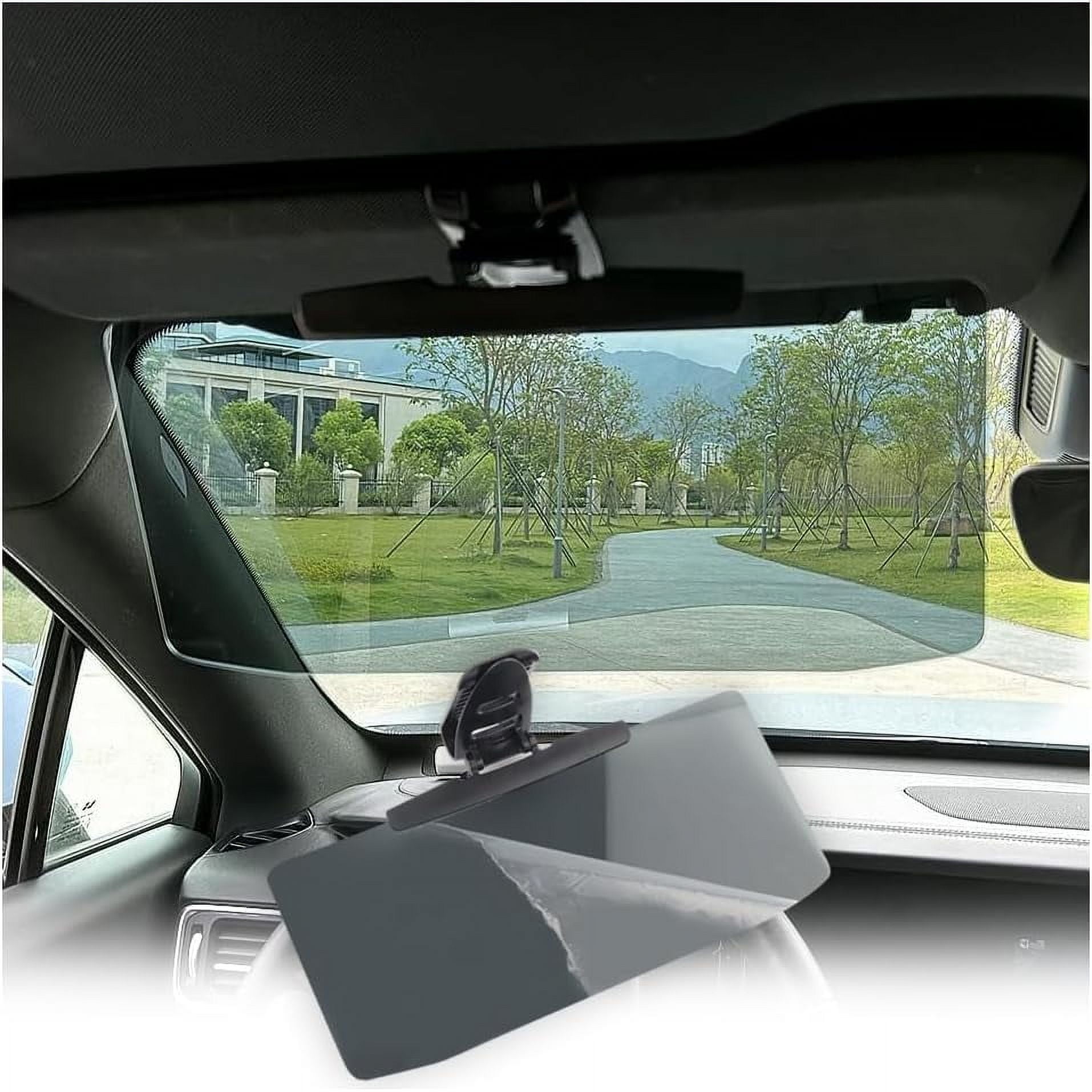 HD Visor Sunshade Extender for Car,72.5% Strong-Light Blocking Rate ...