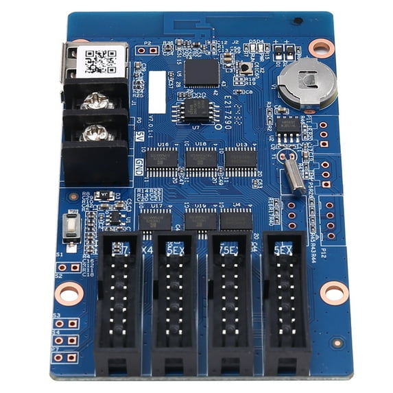 HD-WF4 RGB Seven Color Small LED Display WIFI Control Card Module ...