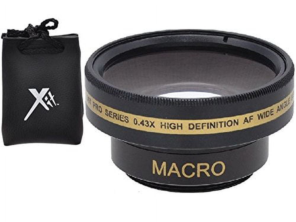 HD WIDE ANGLE WITH MACRO LENS FOR SONY HDR-CX300 HDR-CX350 - Walmart.com