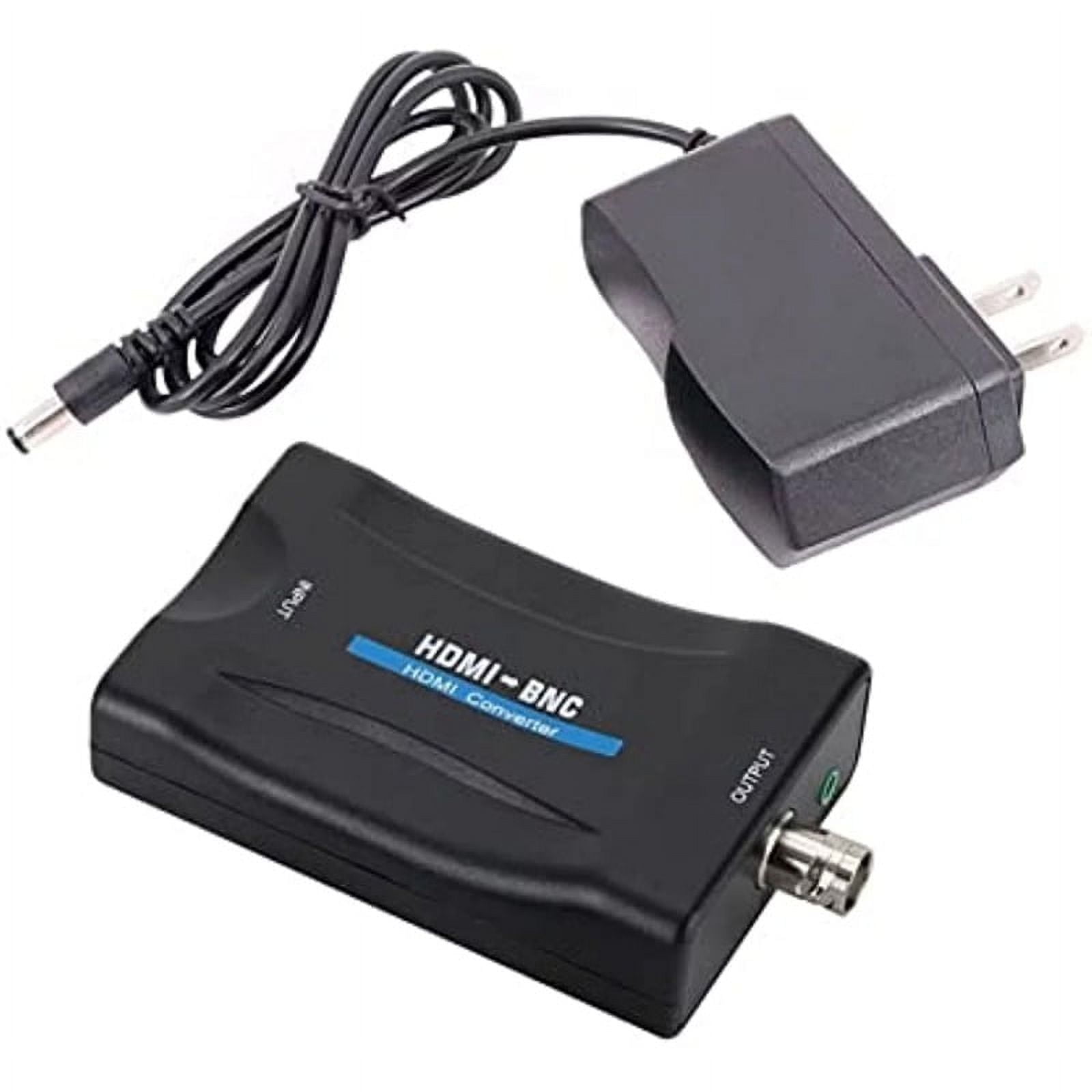 HD to BNC Converter Adapter - HD Digital Video in Female BNC Coax ...