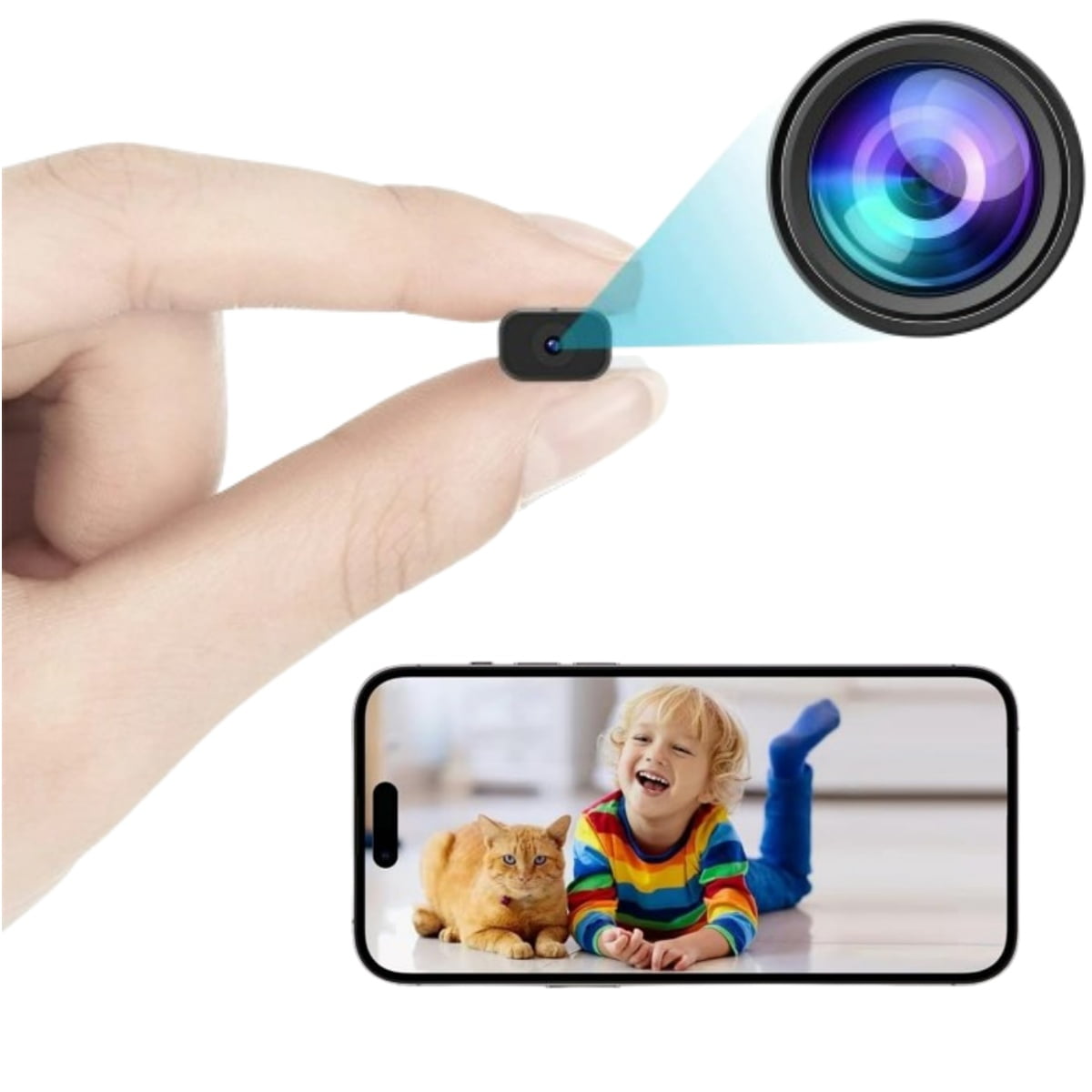 HD1080P Wireless Security Camera Mini Home Indoor Outdoor Camera, Smart ...