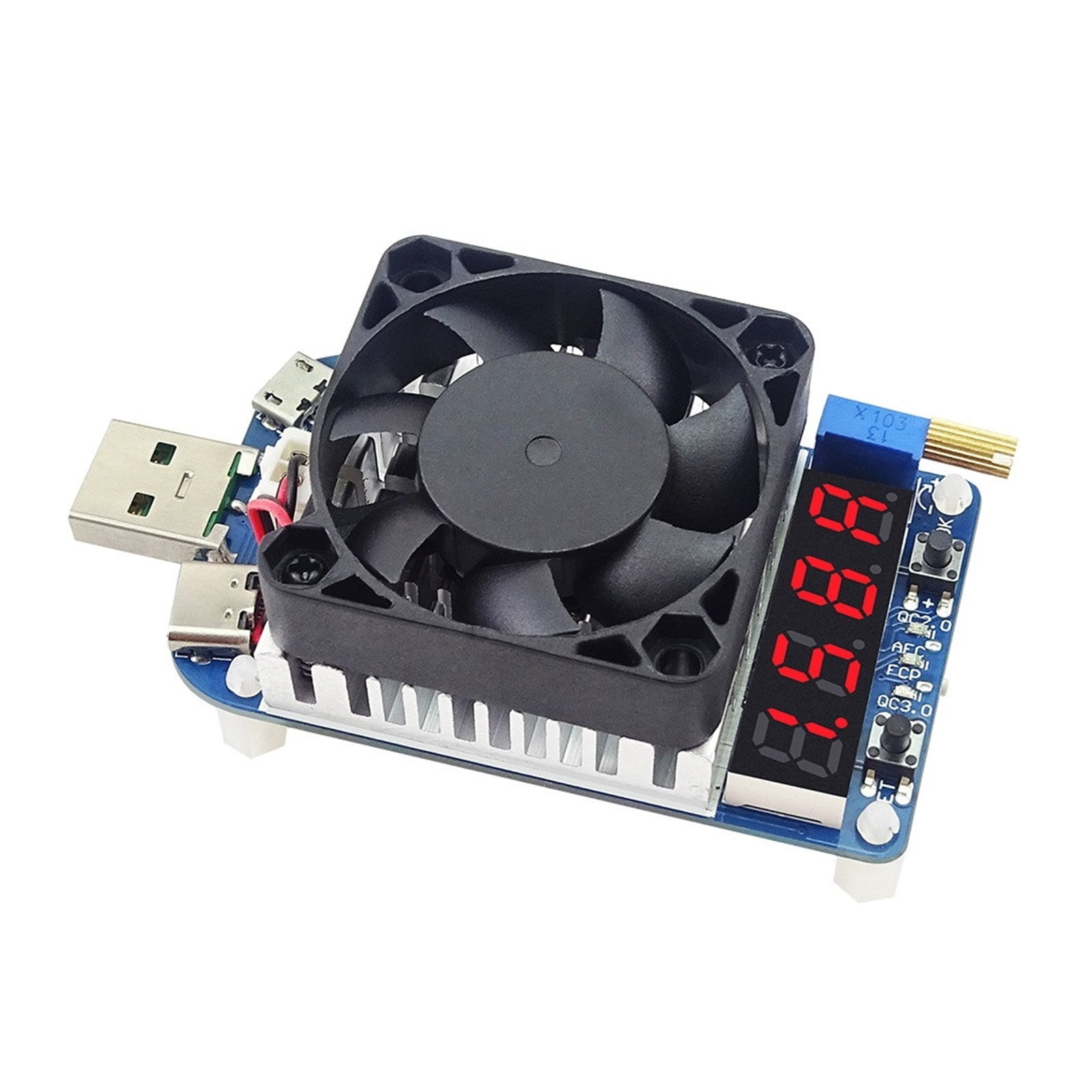 HD35 HD25 Trigger Electronic Load Resistor USB Discharge Battery Tester ...