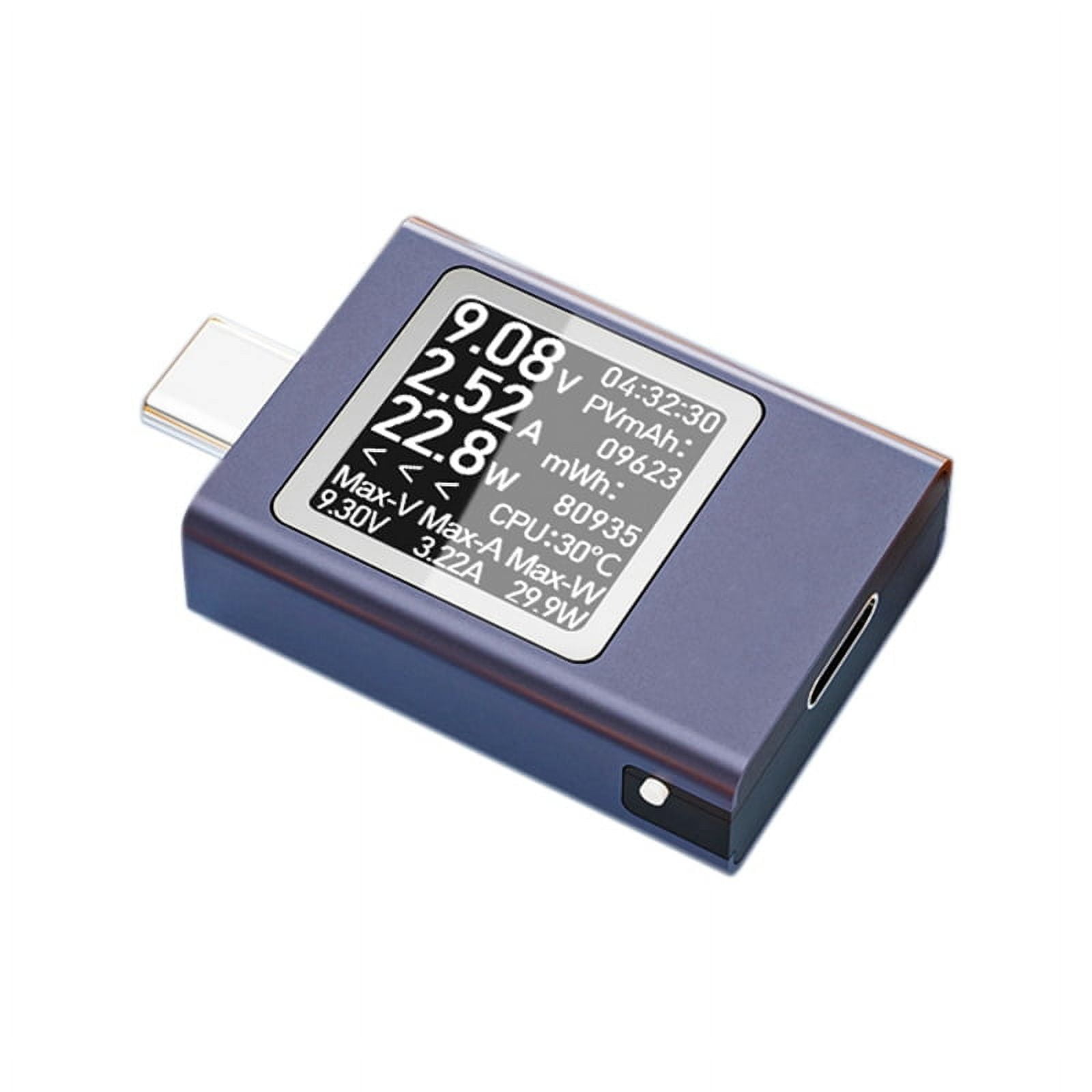 HDC-085C Color Screen Power Meter Tester Type-C PD3.1 Mobile Phone ...
