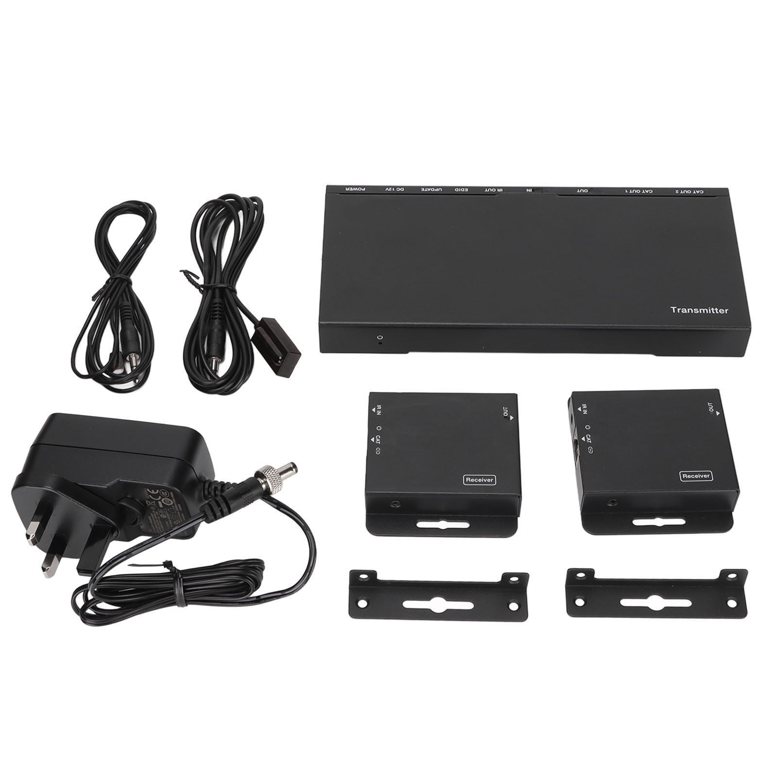 HDC?SP912C70 1x2 HD Multimedia Interface Splitter 4K 1 in 2 Out Extender Splitter 100?240V US ...