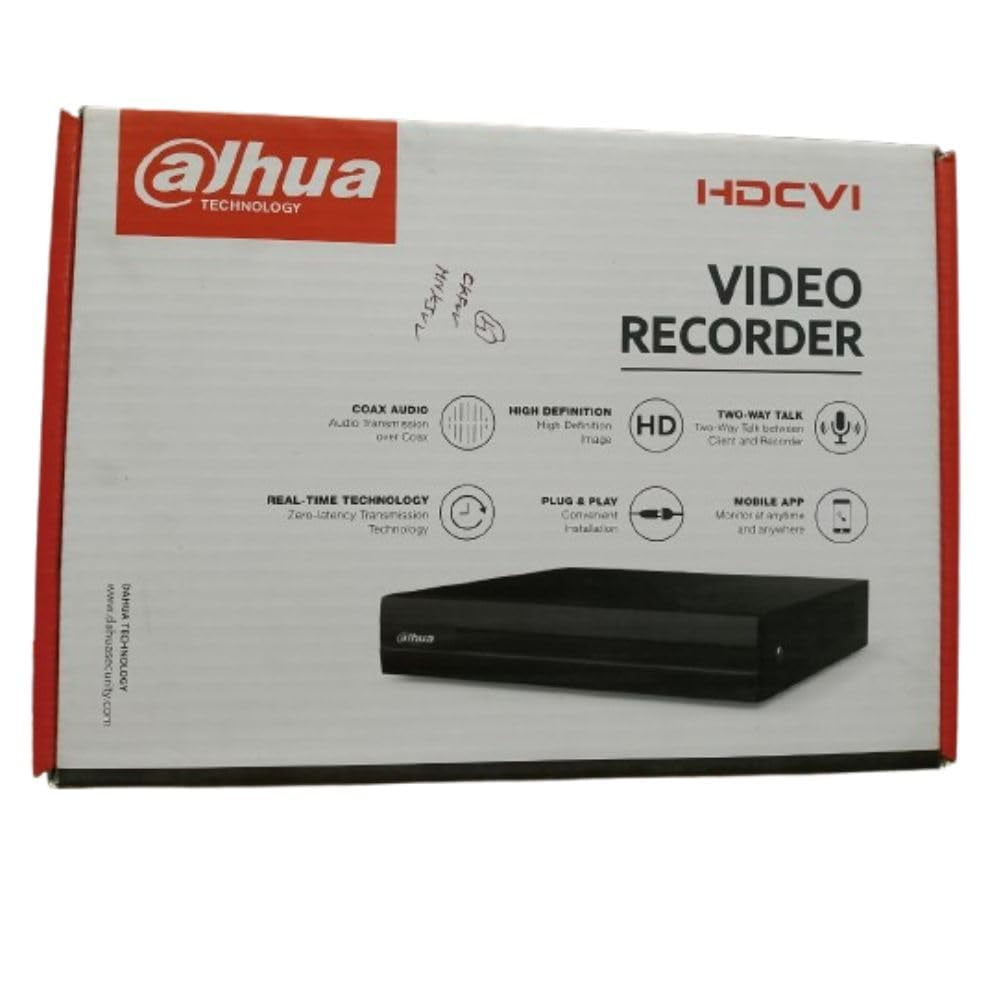 HDCVI Video Recorder HD Security DVR with TwoWay Talk Mobile App RealTime Technology Plug Play ...
