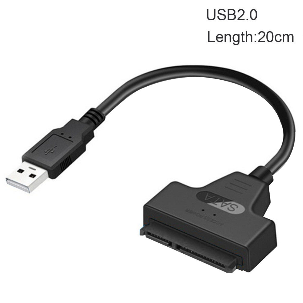 HDD Adapter Cable SATA 3 to USB SSD Adapter Cord 2.5 Inch Hard Driver ...